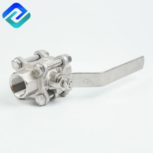 Quality A351 3PC Ball Valve A351 316 Stainless Steel G Thread for sale
