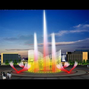 Quality High Spray Dry Floor Fountains RGB Underwater Light for sale