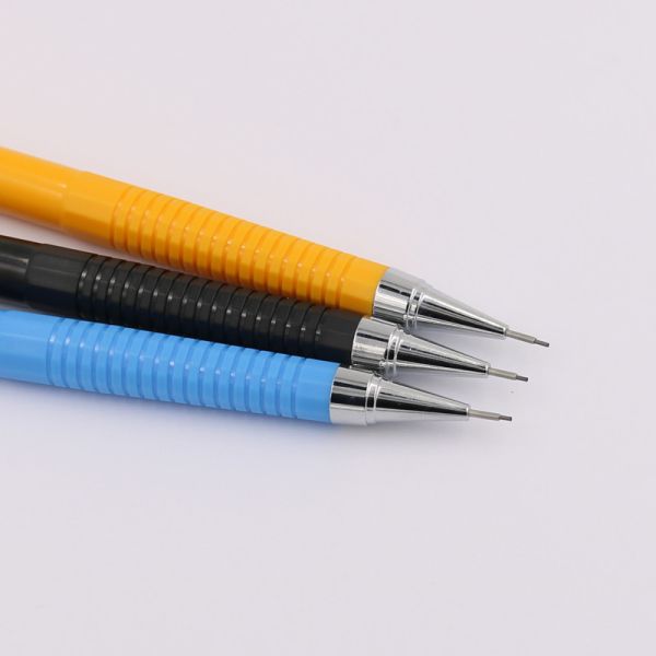 Quality Multiple Colors Plastic Automatic Press Pencil With Eraser Top Custom Logo for sale