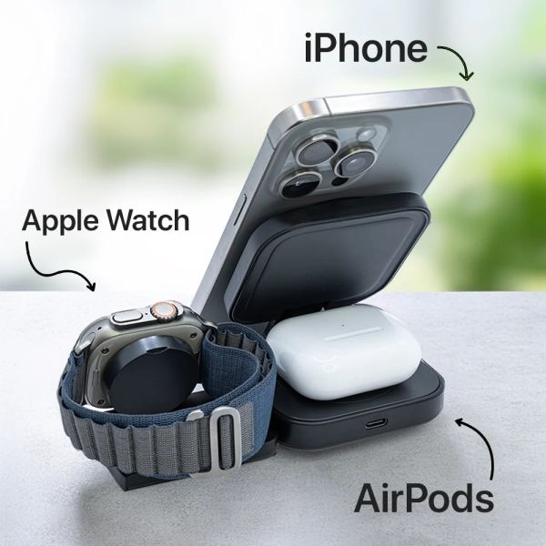 Quality Lightweight 3 In 1 Travel Charger With Horizontal And Vertical Screen Function for sale