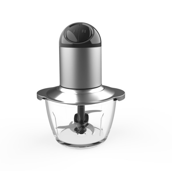 Quality 400W Multi Function Electric Food Chopper Kitchen Chopper Food Slicer Glass Bowl for sale