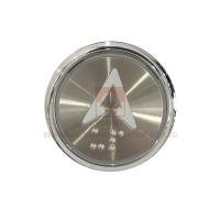 Quality Round 42mm Elevator Push Button With EN81-70 / Lift Elevator Buttons for sale
