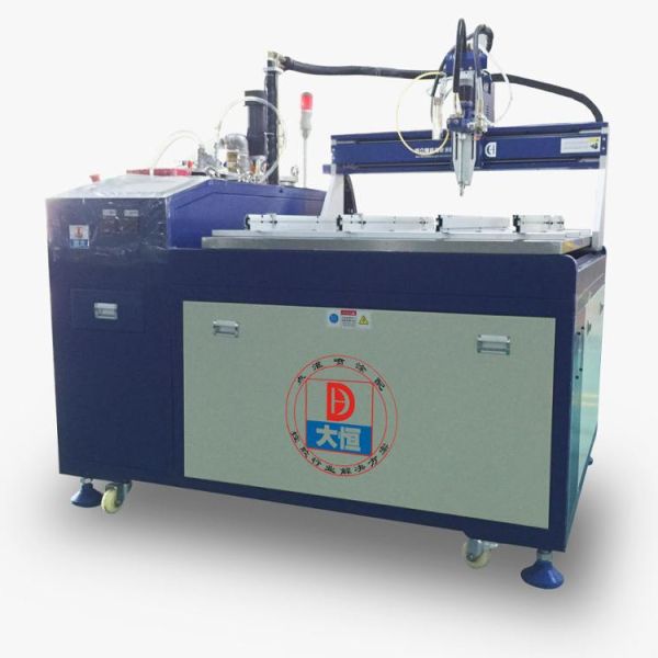 Quality Customizable Three Axis Working Area 700*700*80mm Robotic Epoxy Resin Potting Machine for sale