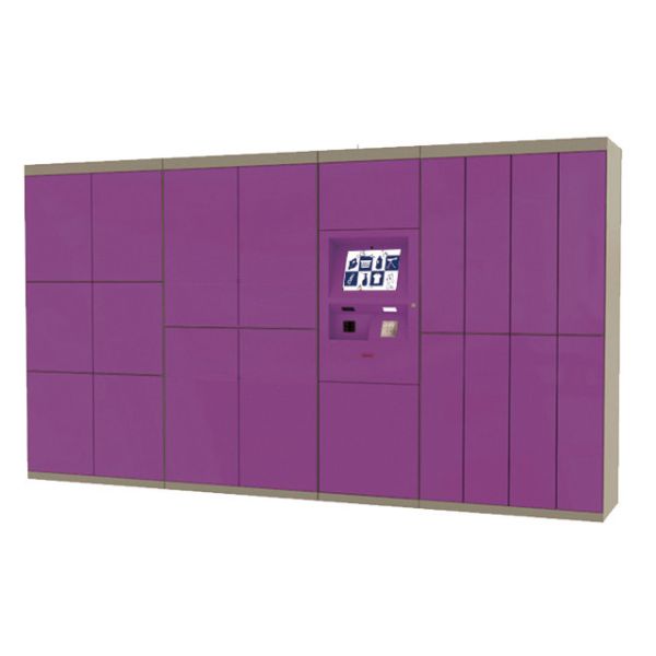 Quality Self Pick Up Smart Parcel Locker Bar Code Scanner PIN Code Access For Delivery for sale