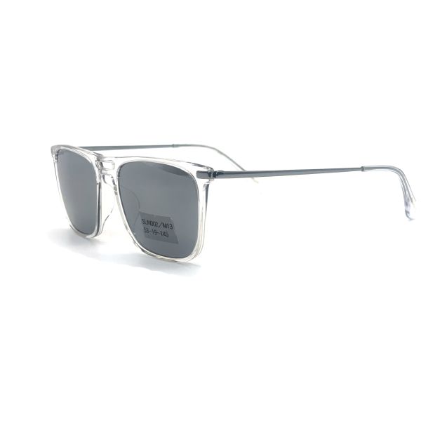 Quality SUN002 Acetate Frame Sunglasses with high elasticity stainless steel temples for sale