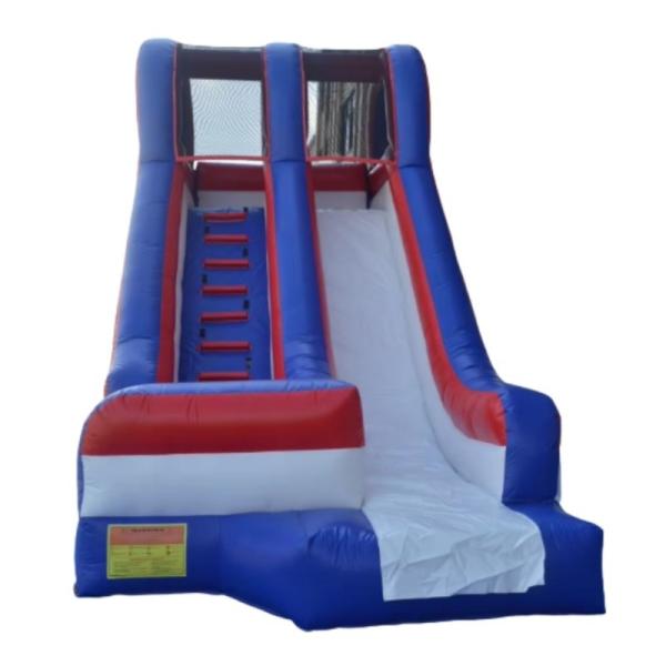 Quality Customized Color Commercial Inflatable Jump Slide Water Park Slide for sale