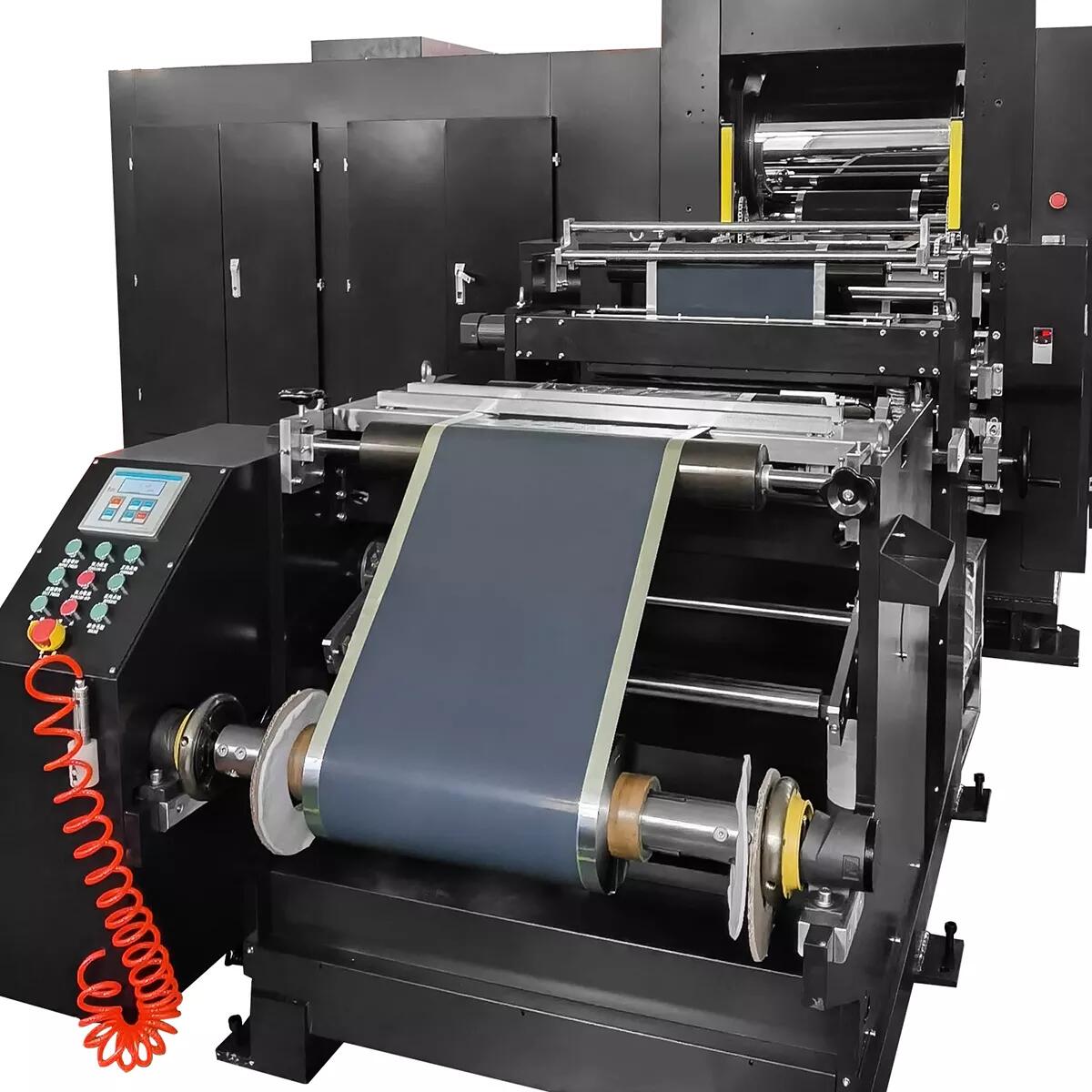 Battery making machine close-up view