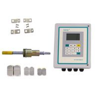 Quality Transit Time Ultrasonic Flow Rate Sensor Clamp On Type Fiberglass Housing for sale