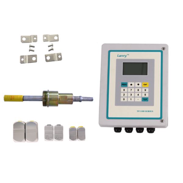 Quality Transit Time Ultrasonic Flow Rate Sensor Clamp On Type Fiberglass Housing for sale