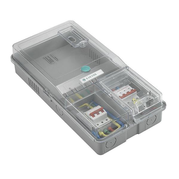 Quality Resin Power Meter Box Multi Function Plastic Surface Mounted Meter Box for sale
