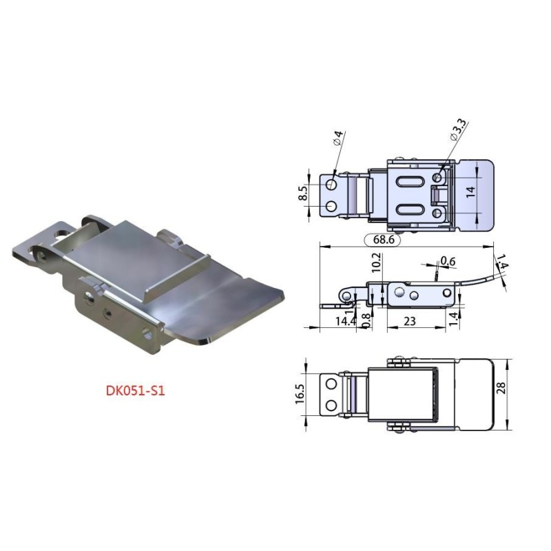 over center toggle latches, draw latches, toggle latches