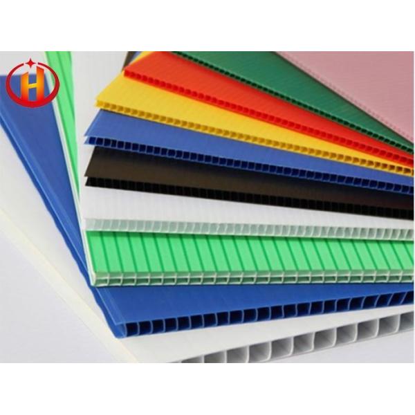 Quality Colorful Non Toxic Polypropylene Corrugated Plastic Sheet For Packaging for sale