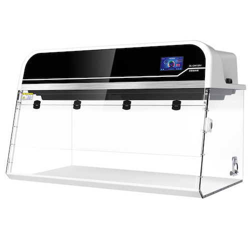 Quality 360 Degree Visibility Clean Workstation for Sample Preparation in PCR Laboratori for sale