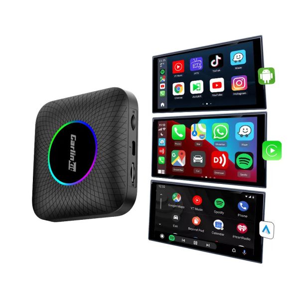 Quality USB Carplay Android Auto AI Box SDM660 Wireless Adapter Carplay Android 13.0 for sale