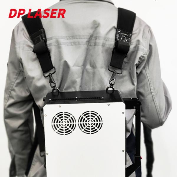 Quality Handheld 50W 100w Laser Rust Removal Machine Raycus Laser Source Mini Backpack for sale