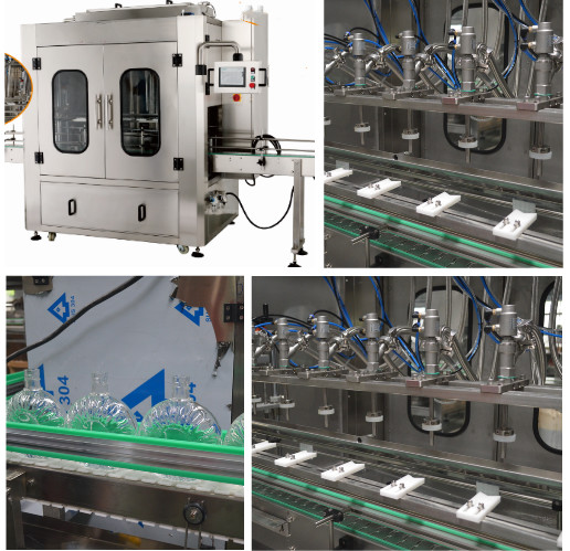 Quality Energy Saving Liquid Volumetric Filling Equipment Negative Pressure for sale