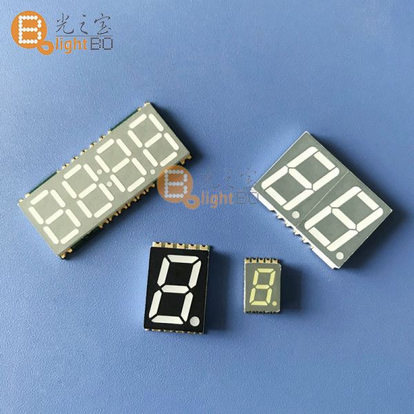 Quality Multiple Digit Seven Segment Smd Led Display Module 7.62mm Height for sale