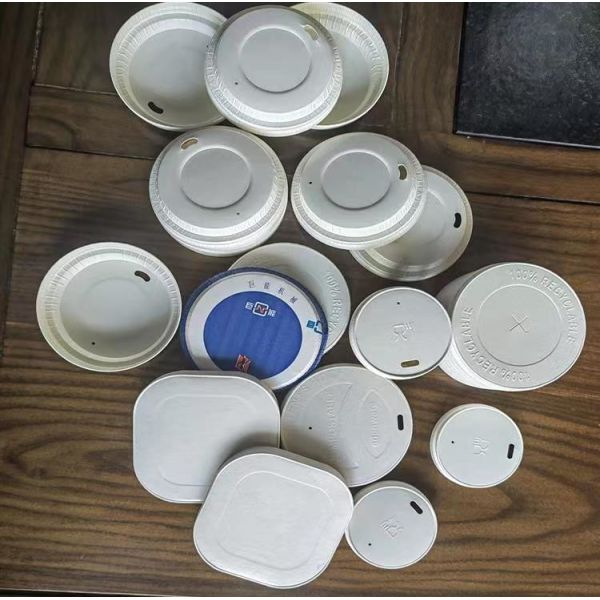 Quality Low Consumption Coated Paper Lid Making Machine AC380V 3phase for sale