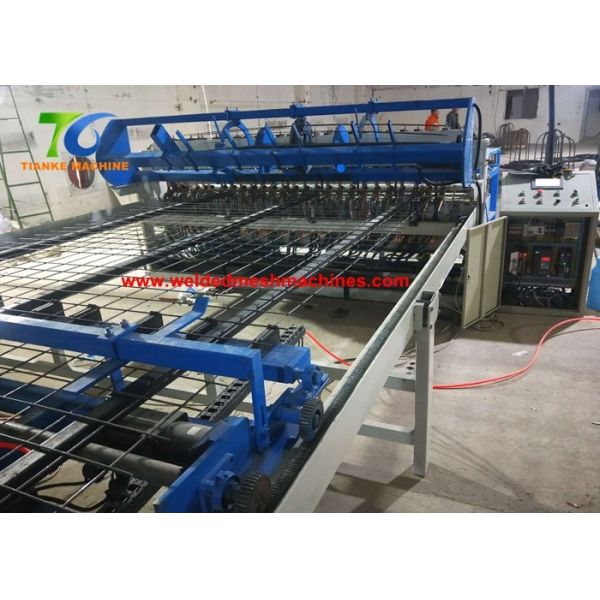 Quality 12.7*76.2mm Fence Mesh Welding Machine 358 Anti Climb Fence Mesh Machine for sale