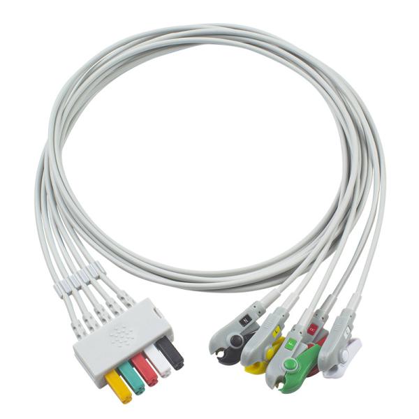 Quality Siemens/Drager 5956359 MP03414 ECG Leadwire 5Lead ECG Detachable Cable for sale