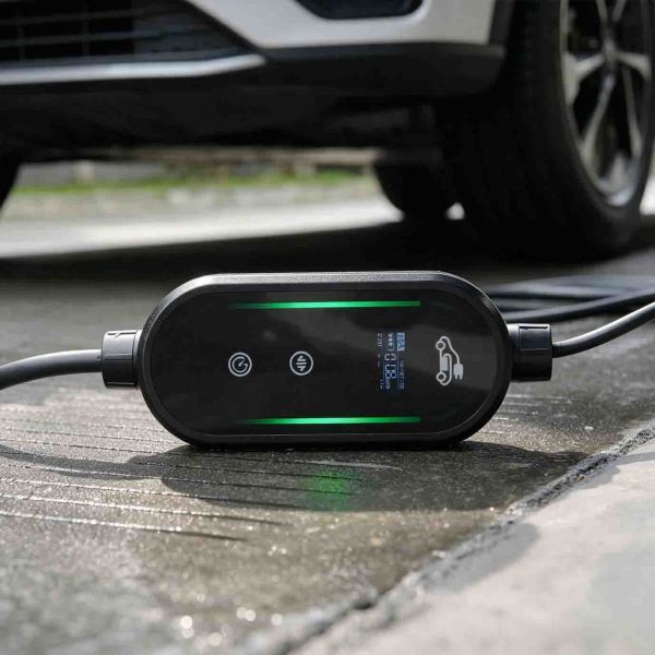 Quality 7KW Mode 2 Schuko Ev Charger 16a Power Plug With Temperature Sensor for sale