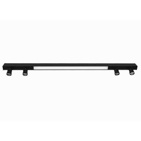 Quality Suspended LED Linear Lighting Fixture 50Hz Warm White Long Life IP20 for sale