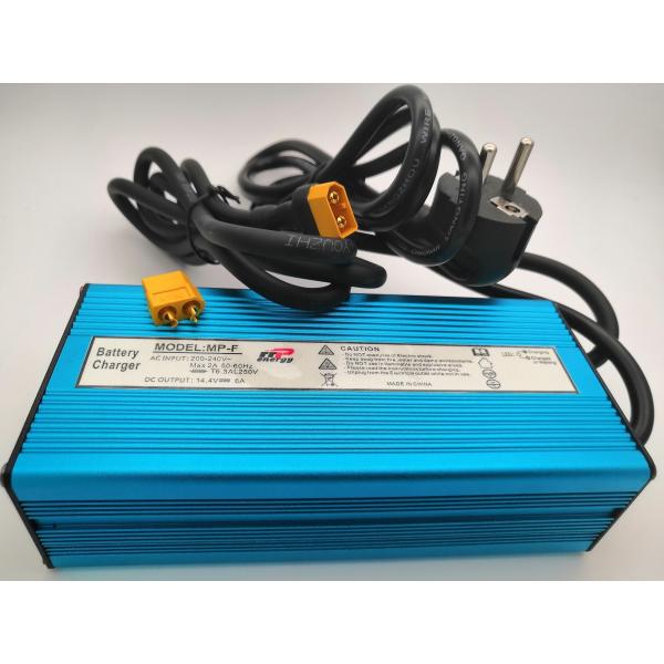Quality 12V 20Ah 50Ah 100Ah LiFePo4 120W LCD Battery Charger for sale