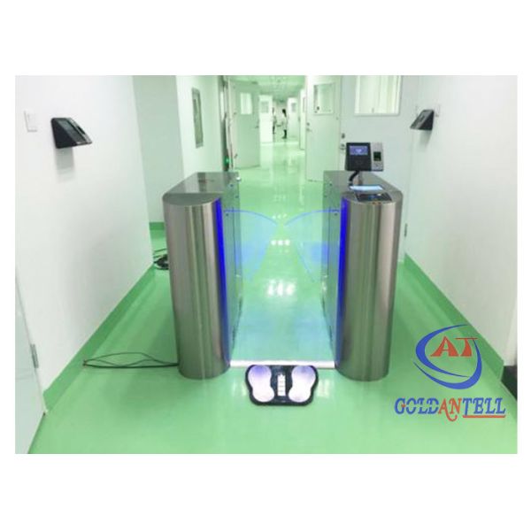 Quality Digital Screen SS304 Flap Gate Barrier Anti Static Turnstile Tester System for sale