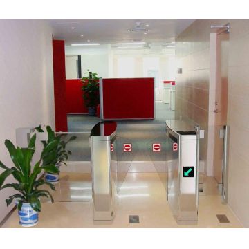 Quality RFID Reader Security Full Auto Entrance Turnstiles High Speed Gate Systems for sale