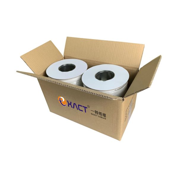 Quality Exact Cables 2x0.22mm2 Unshielded Stranded CCA LSF Insulation CPR Eca Alarm for sale