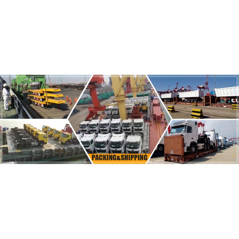 Sinotruk Chassis with Refurbished Pump Components and New Tyres for Dump Trucks