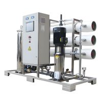 Quality 98% Salt Rejection Brackish Water RO System With Siemens S7 PLC Control for sale