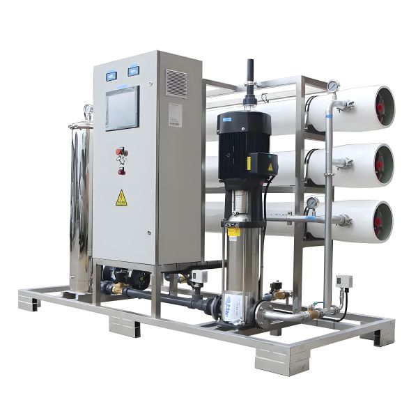 Quality 98% Salt Rejection Brackish Water RO System With Siemens S7 PLC Control for sale