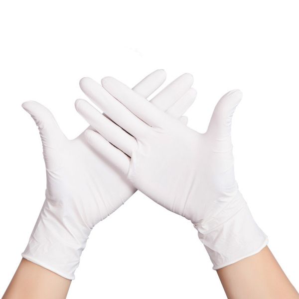 Quality Textured Latex Medical Examination Disposable Hand Gloves for sale