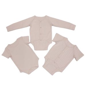 Quality Unisex Toddler Bodysuit Set of Cotton Baby Jumpsuits with Short Sleeves Support for sale