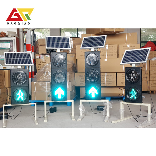 Quality Solar Powered Wireless LED Traffic Light Control System WGQ-22 for sale