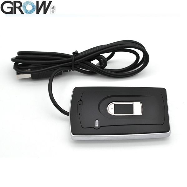 Quality GROW R106 ISO ANSI Standard Biometric Desktop Capacitive USB Fingerprint Reader for sale