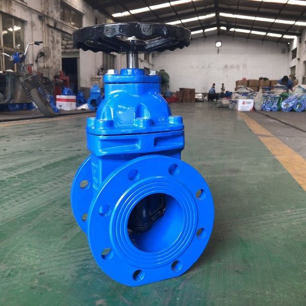 Quality Non Rising Stem Soft Seated Gate Valve Cast Iron Flange Sluice Gate Valve for sale