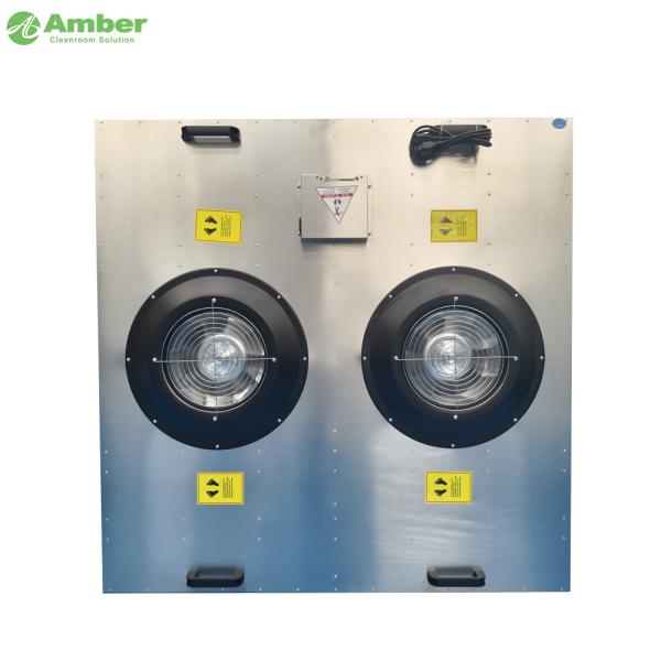 Quality Galvanized Steel Sheet Dual-Fan FFU With Differential Pressure Sensor for sale