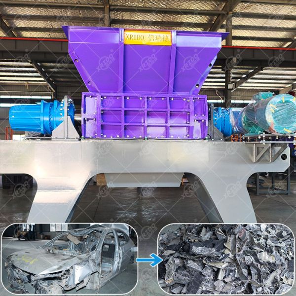 Quality Nice Price Scrap Metal Shredder Machine Scrap Car Shell Body Engine Shredder for sale