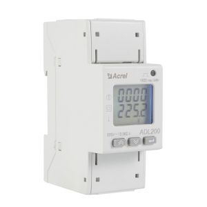 Quality KWh Class 1 ADL200 Din Rail Energy Meter With Digital LCD Display for sale
