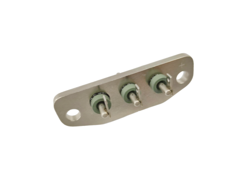 Quality 30A Maximum Current Glass Insulator Hermetic Electric Vehicle Connector with for sale