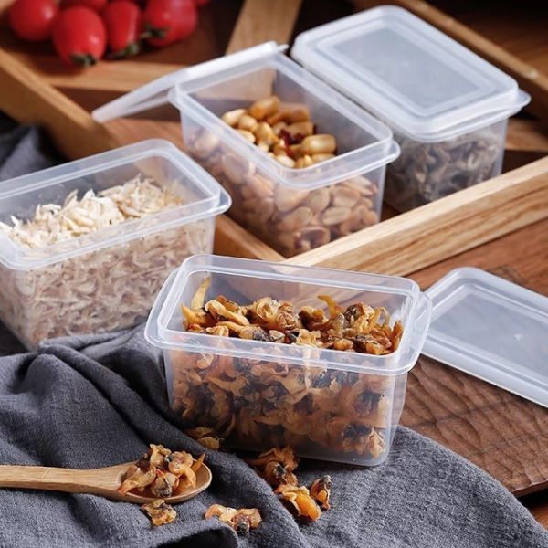 Quality Fresh Fruit Snacks Storage 7.2*12.5*13.2cm Plastic Crisper for sale