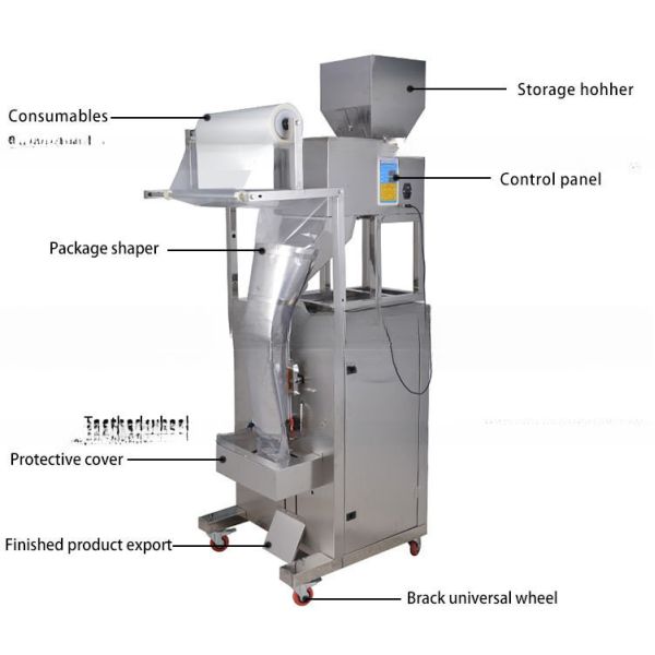 Quality Intelligent System Peanut Nut Sealing and Packing Machine for Small Automatic for sale