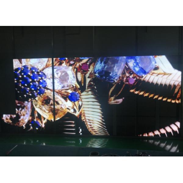 Quality 1000mmx500mm 7.81mm Glass Advertising Led Display Screen Energy Saving for sale