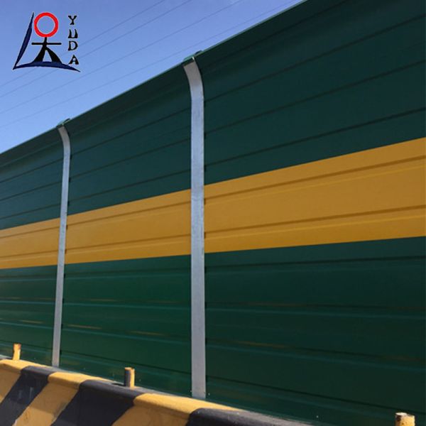 Quality Highway Sound Barrier Acoustic Fencing Road Sound Barrier Sheet Panel for sale
