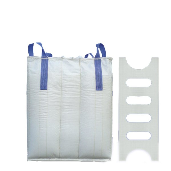 Quality Baffled Fibc Flexible Intermediate Bulk Container 5:1 6:1 with cross corner Loop for sale