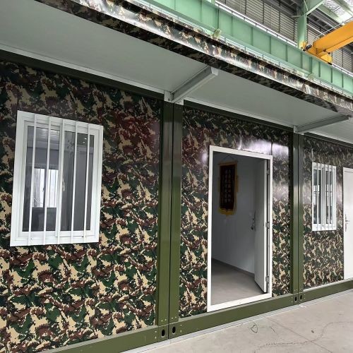 Quality Durable Modular Container Barracks Temporary Modular Steel Containers for sale