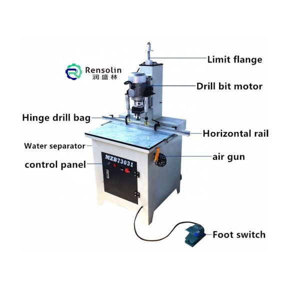 Quality Single Head CNC Hinge Drilling Machine Vertical Boring Machine 1500mm for sale
