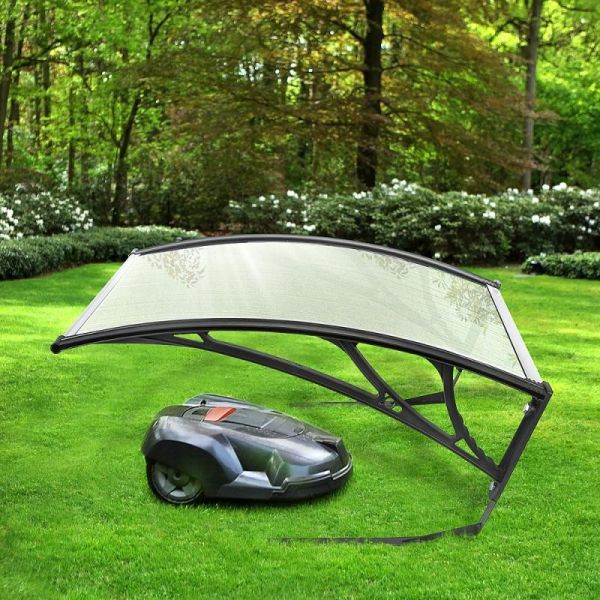 Quality Weatherproof 2.7mm Solid Board 75x60cm Robot Mower Garage for sale